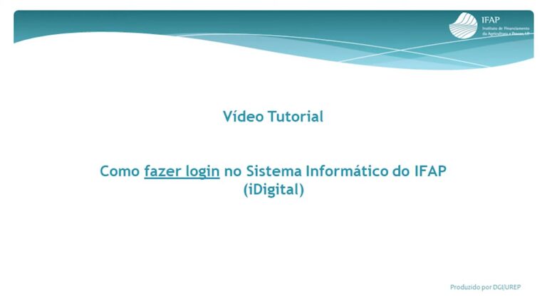 Novo Portal do IFAP: Inovações e Benefícios para Usuários | Actualizado ...